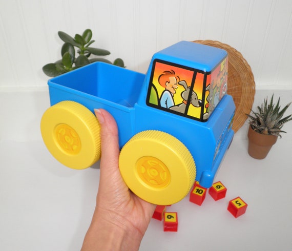 Vehicles Vintage Tupperware TupperToy Pick Em Up BLUE Truck Toy with ...