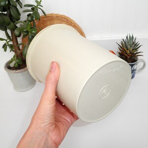 Vintage 1980s Tupperware Servalier ALMOND Canister Set of 2 80's ...