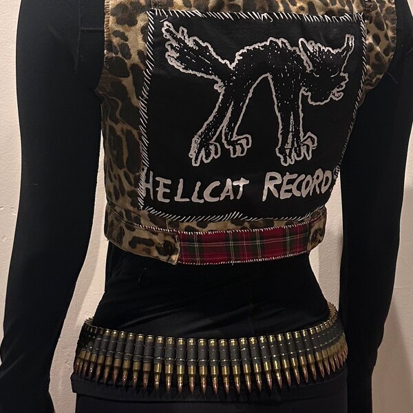 Punk Vest - Etsy