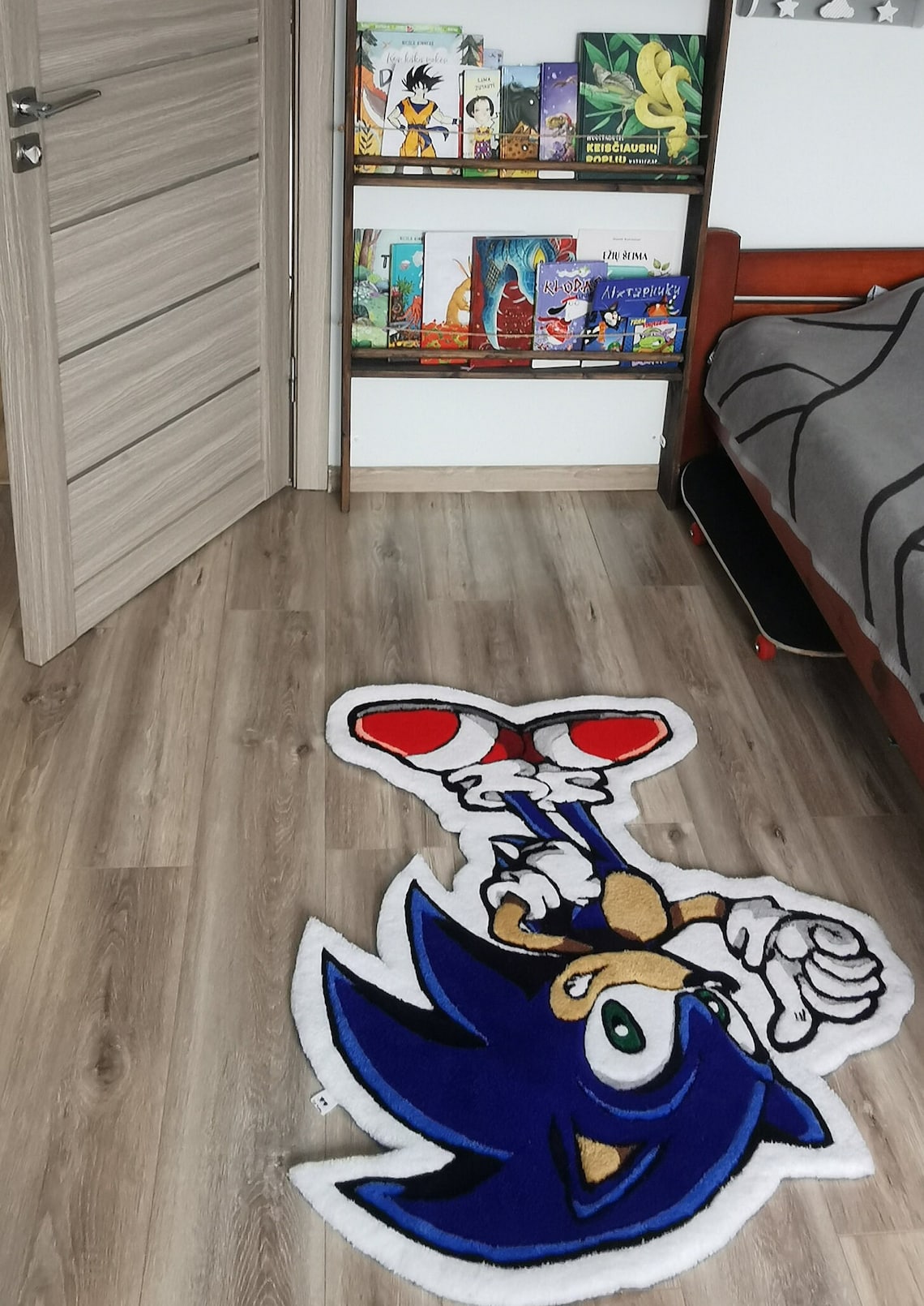 Sonic the Hedgehog Rug: Tufted Handmade Gamer Decor - Etsy