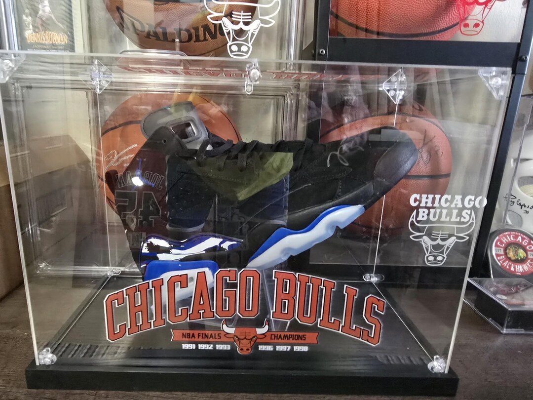 Michael Jordan Chicago Bulls #23 Signed/autographed Retro Nike MJ Shoe ...