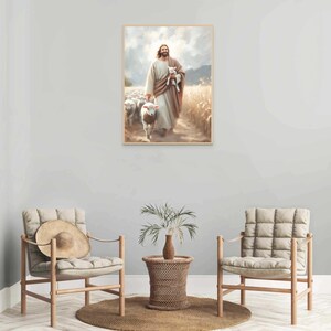 Shepherds Path, Christian Painting, Jesus Shepherd Art, Jesus Art, LDS ...