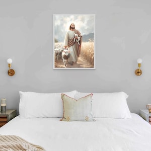 Shepherds Path, Christian Painting, Jesus Shepherd Art, Jesus Art, LDS ...