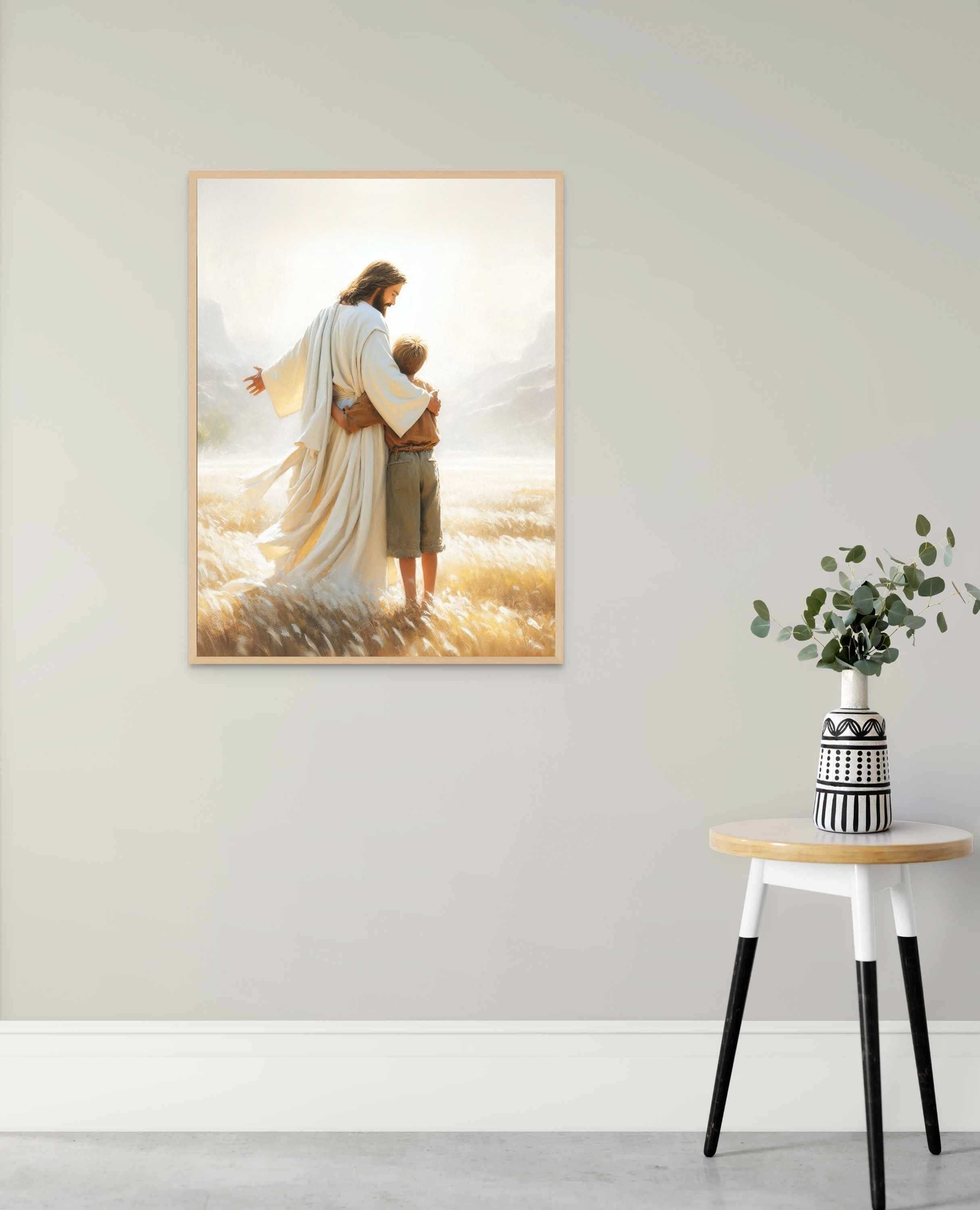 Taught by Him, Christian Art, Jesus and Boy, Picture of Jesus, LDS Art ...