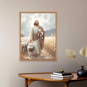 Shepherds Path, Christian Painting, Jesus Shepherd Art, Jesus Art, LDS ...