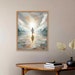 Jesus Walking on Water Kintsugi, Christian Art, Jesus Walk Art, Jesus ...