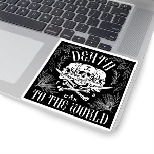 Death to the World, Orthodox Sticker, Orthodox Christianity, Orthodox ...
