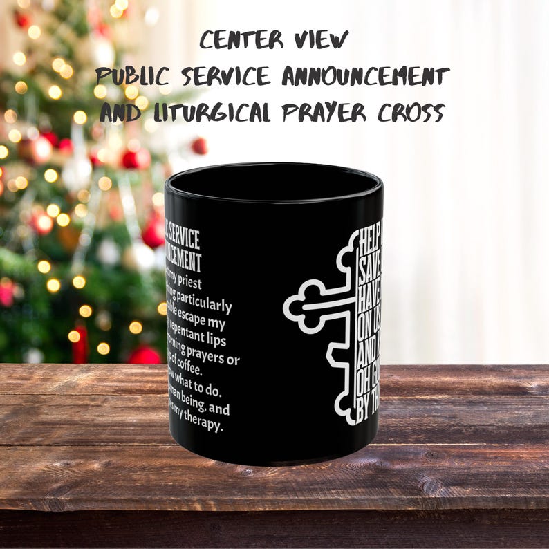 Orthodox Contact My Priest Mug, THREE OPTIONS, Orthodox Christian ...
