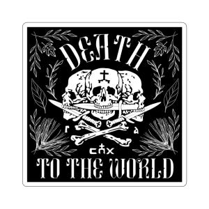 Death to the World, Orthodox Sticker, Orthodox Christianity, Orthodox ...