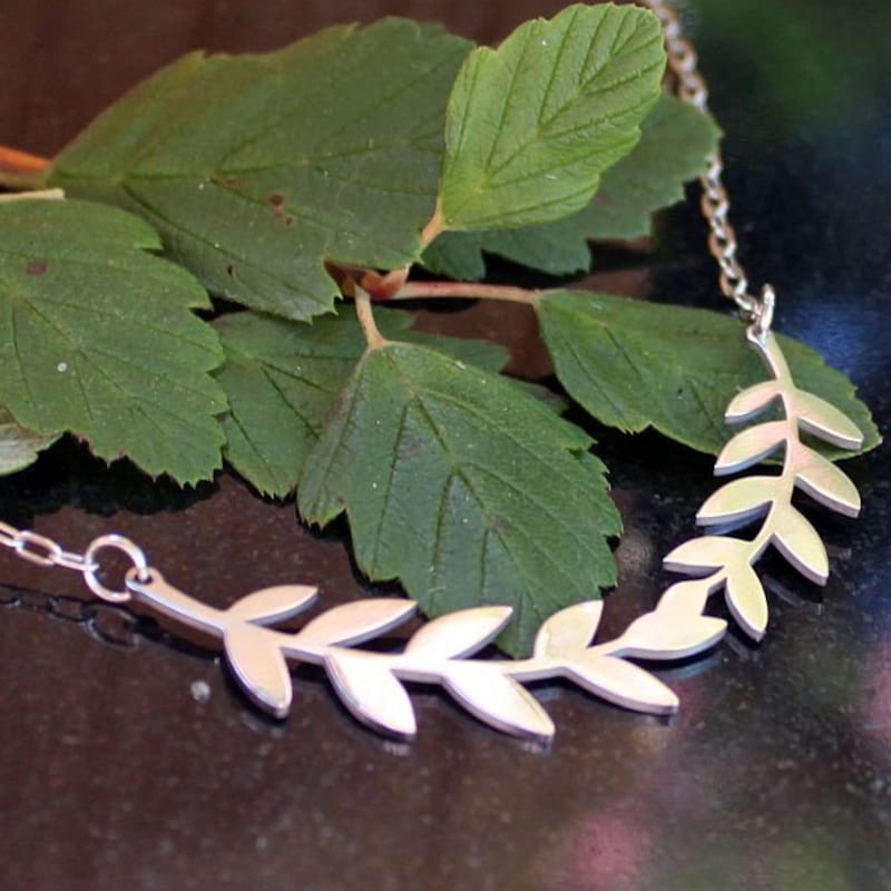 Tree Branch Necklace - Etsy