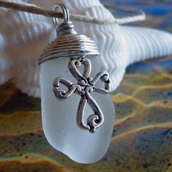 Wire Wrapped Cross Necklace - Etsy