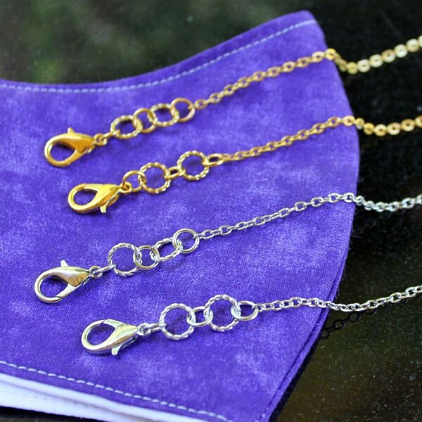 Mask Holder Necklace - Etsy