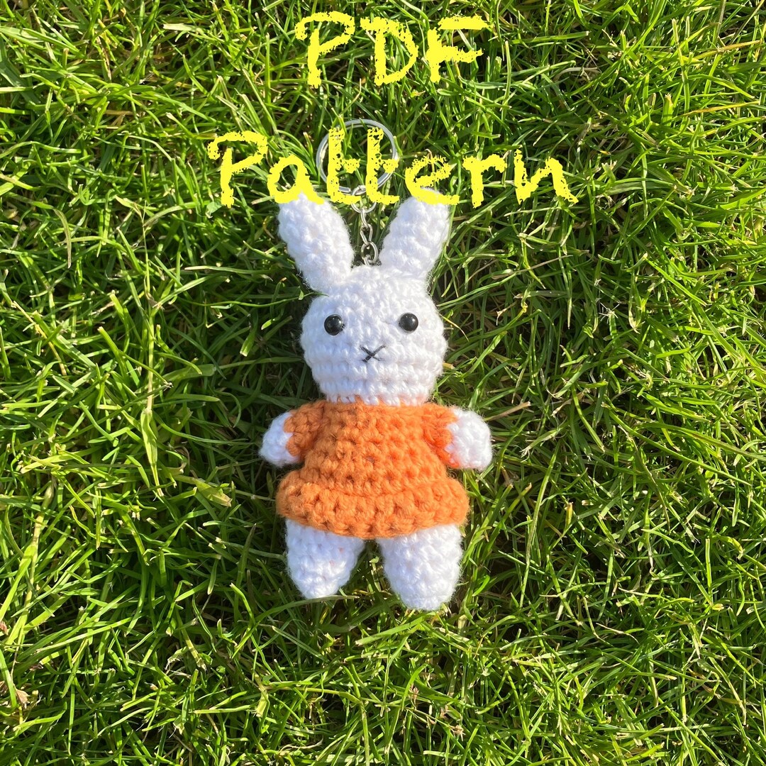 Miffy the Bunny | Digital PDF Crochet Pattern | Low Sew | Beginner ...