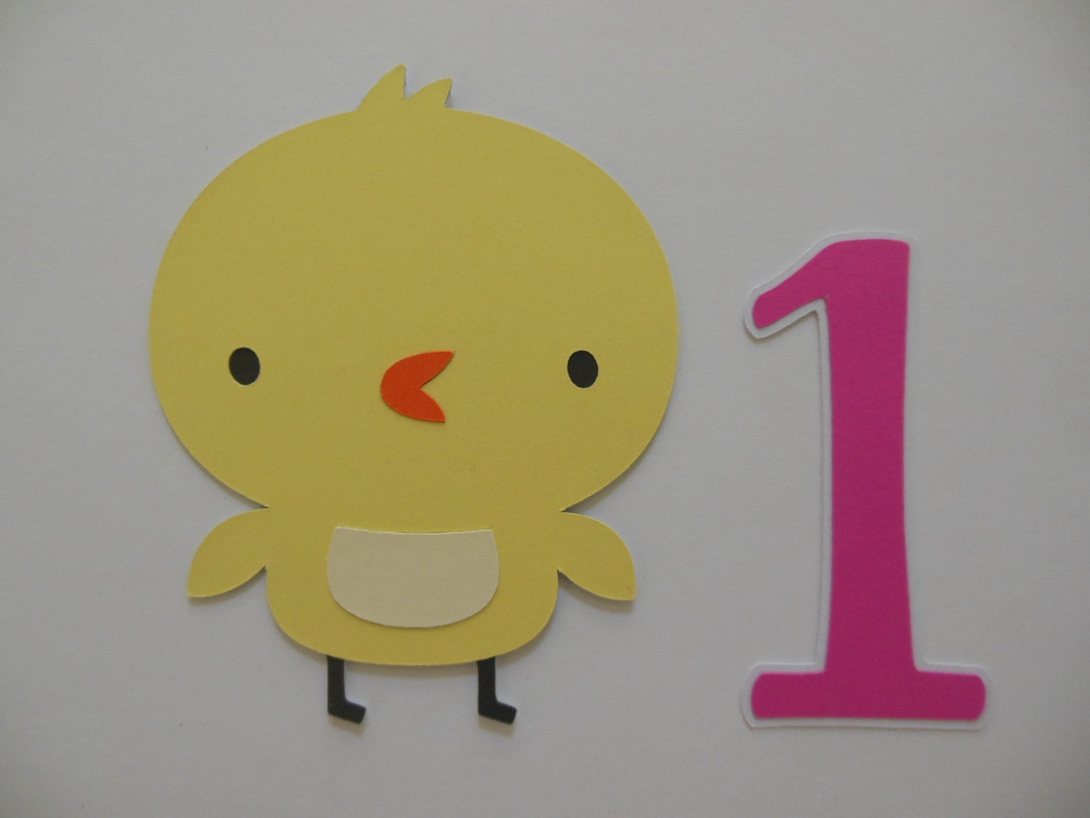 Farm Animal Cutouts with Number Chick Cow Horse Lamb Pig | Etsy