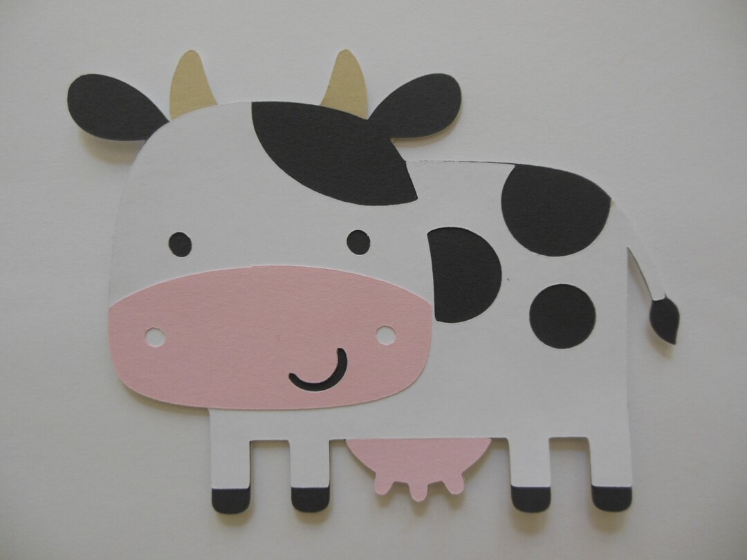 Farm Animal Cutouts - Cow Cutouts - Birthday Party Decoration - Baby ...