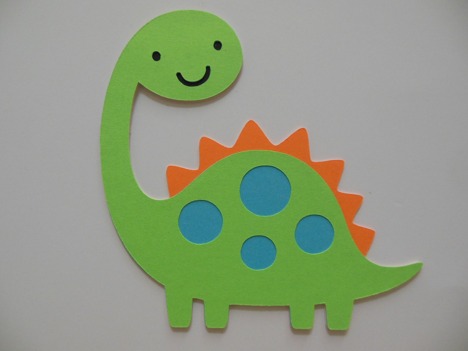 Dinosaur Cutout Brontosaurus Cutout Birthday Party - Etsy