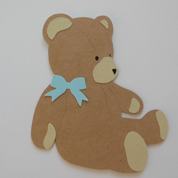 Teddy Bear Cutout - Etsy