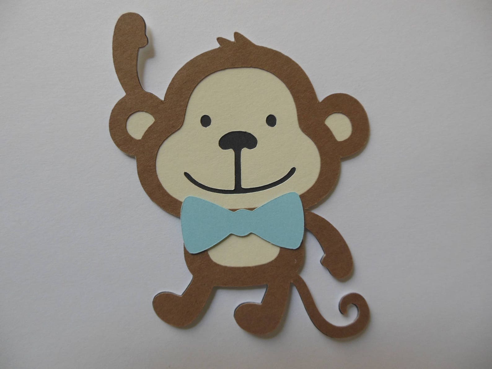 Monkey Cutout Safari or Zoo Animal Chid Birthday Party | Etsy