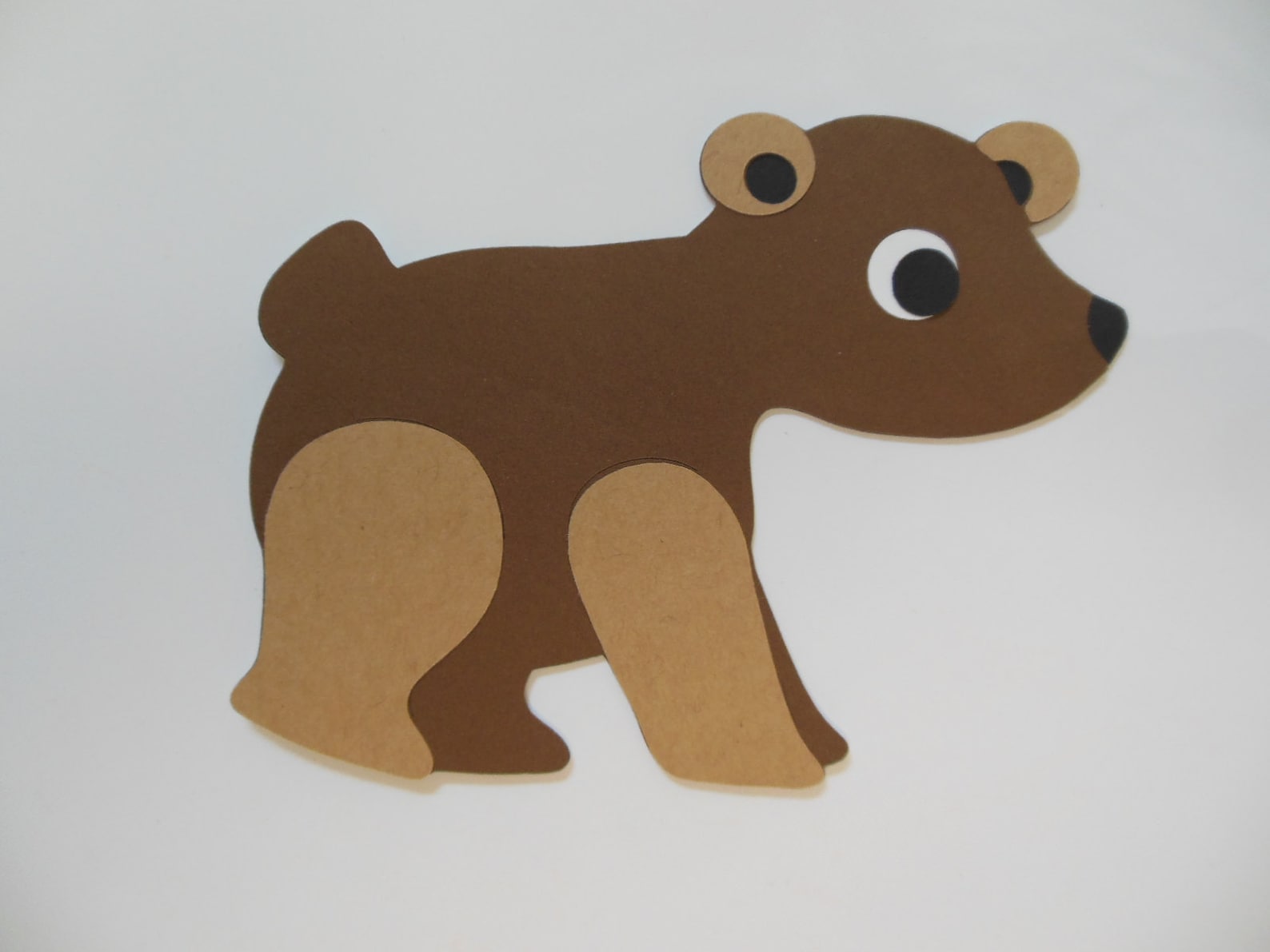 Brown Bear - Woodland Animal Cutout - Forest Animal Cutout - Gender ...