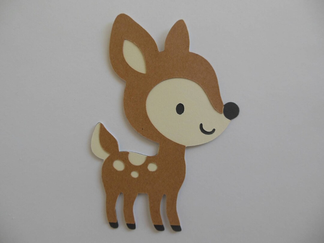 Baby Deer Woodland Animal Cutouts Forest Animal Cutouts - Etsy Baby Deer Woodland Animal Cutouts Forest Animal Cutouts - Etsy