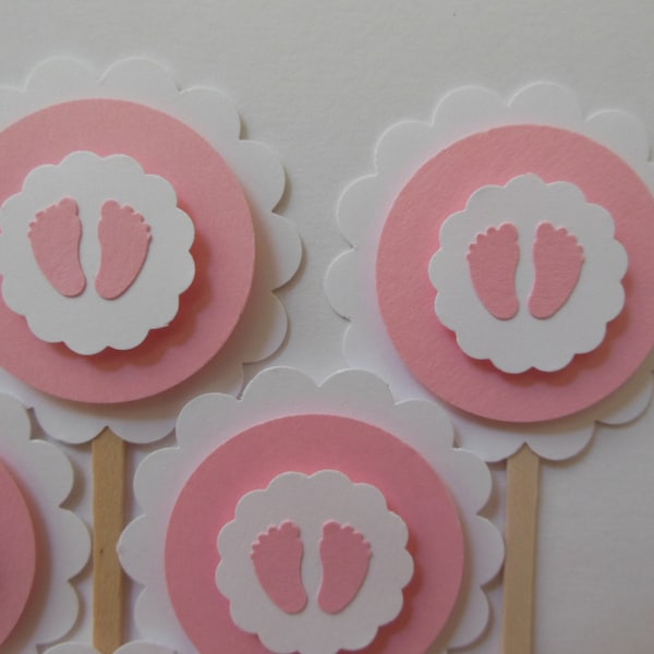 Footprint Cupcake - Etsy