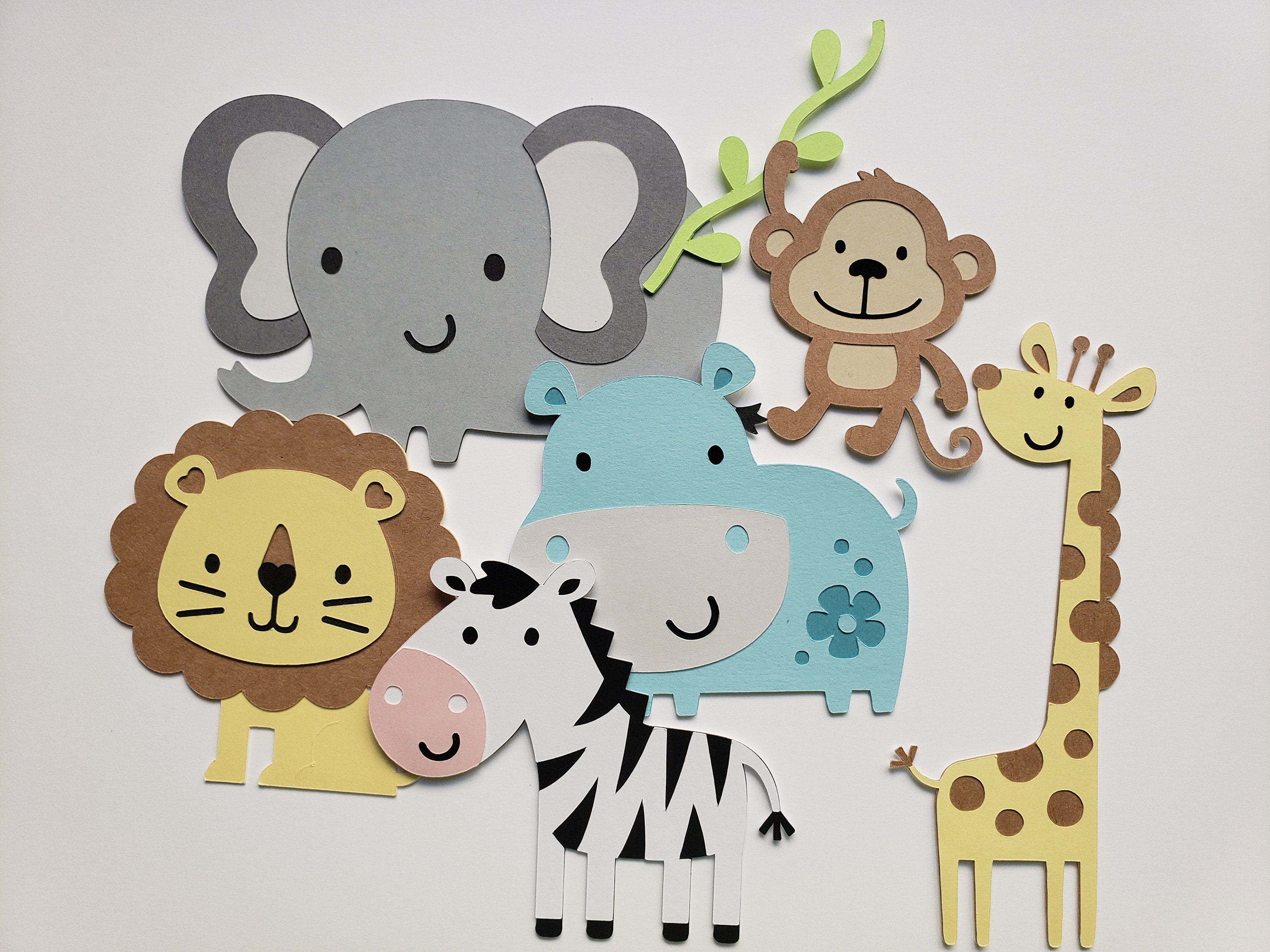 Zoo Animal Cutouts