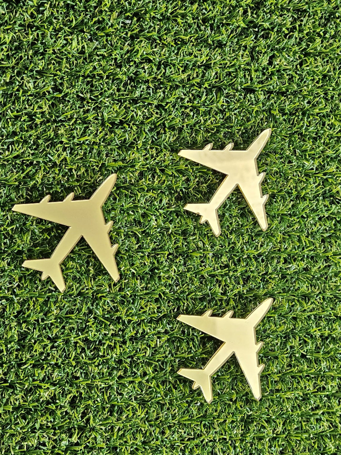 Acrylic Airplane Cupcake Toppers Acrylic Airplane Cake Toppers Acrylic ...