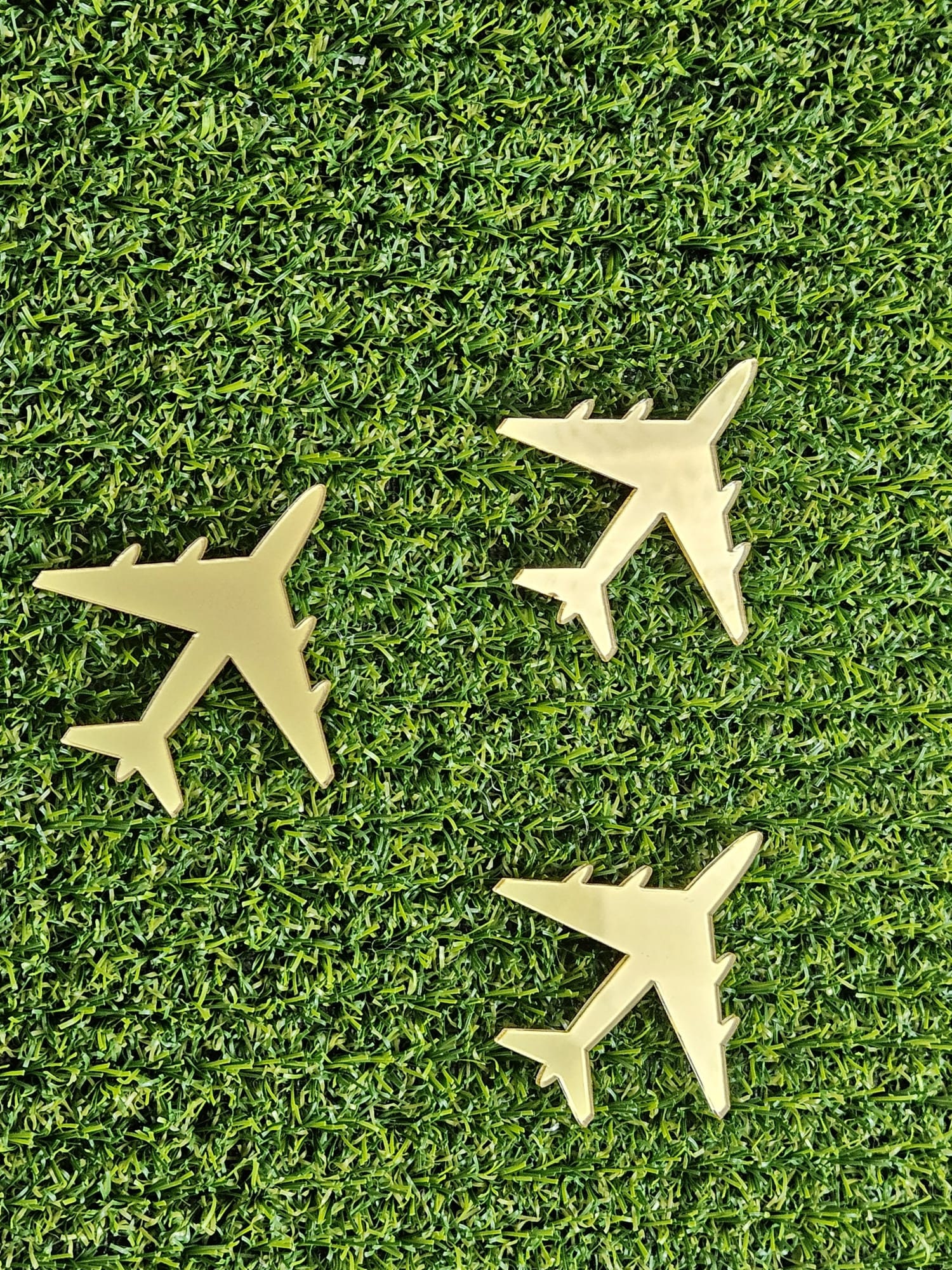 Acrylic Airplane Cupcake Toppers Acrylic Airplane Cake Toppers Acrylic ...