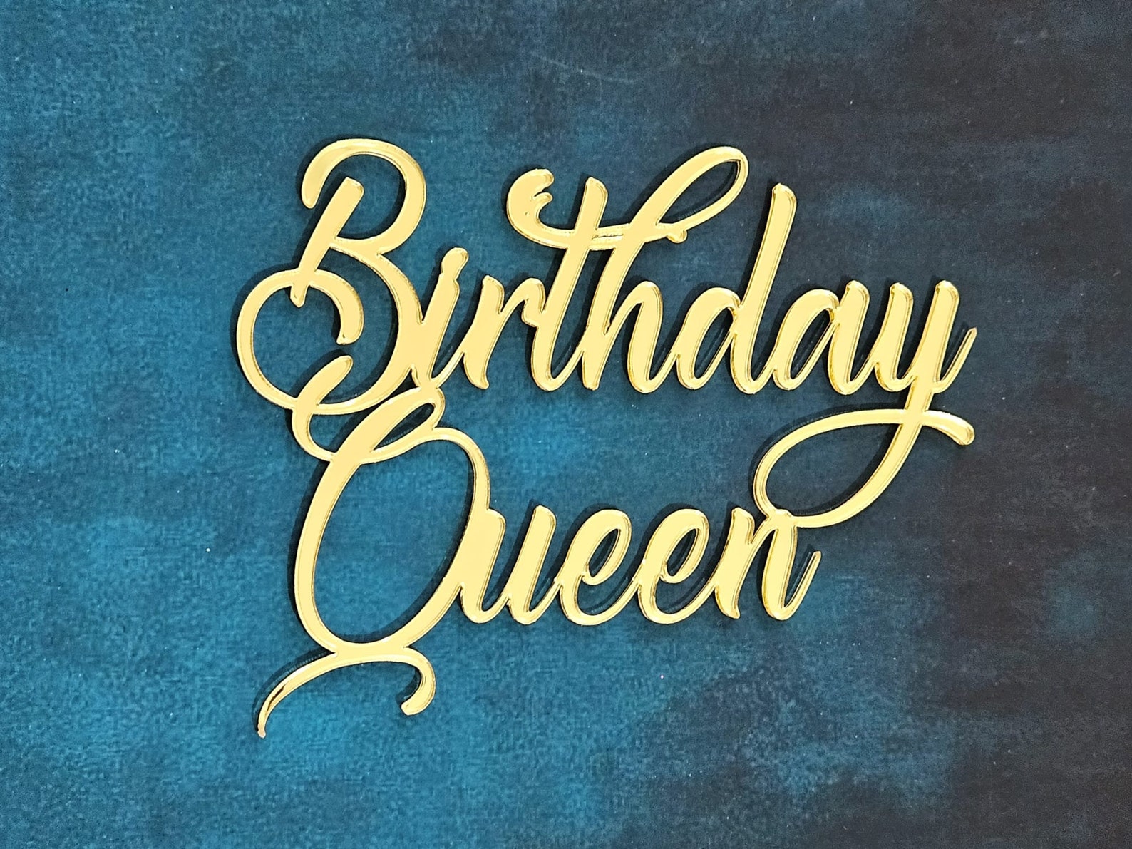 Acrylic Birthday Queen Cake Charm,birthday Queen Cake Topper,birthday ...