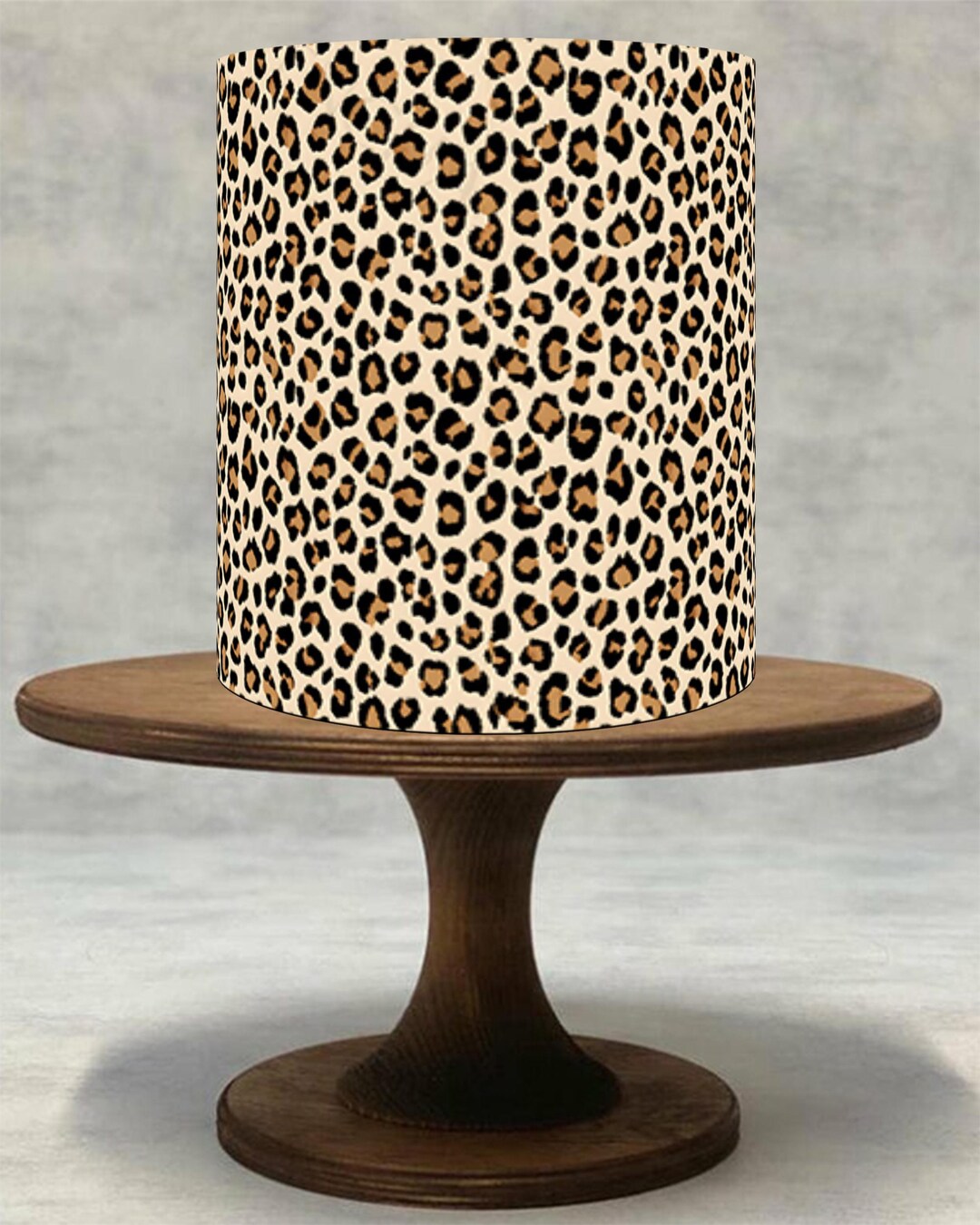 Leopard Cheetah Print Edible Cake Wrap, Animal Skin Cake Topper, Icing ...
