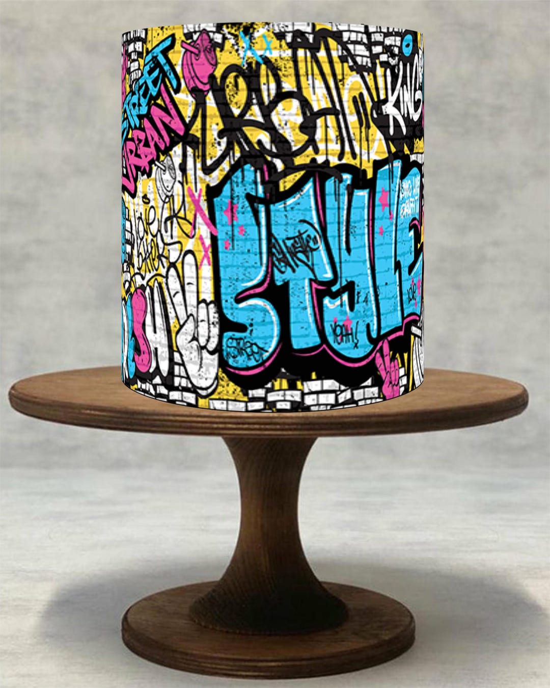 Urban Graffiti Style Edible Cake Topper – Icing Sheet & Wafer Paper ...