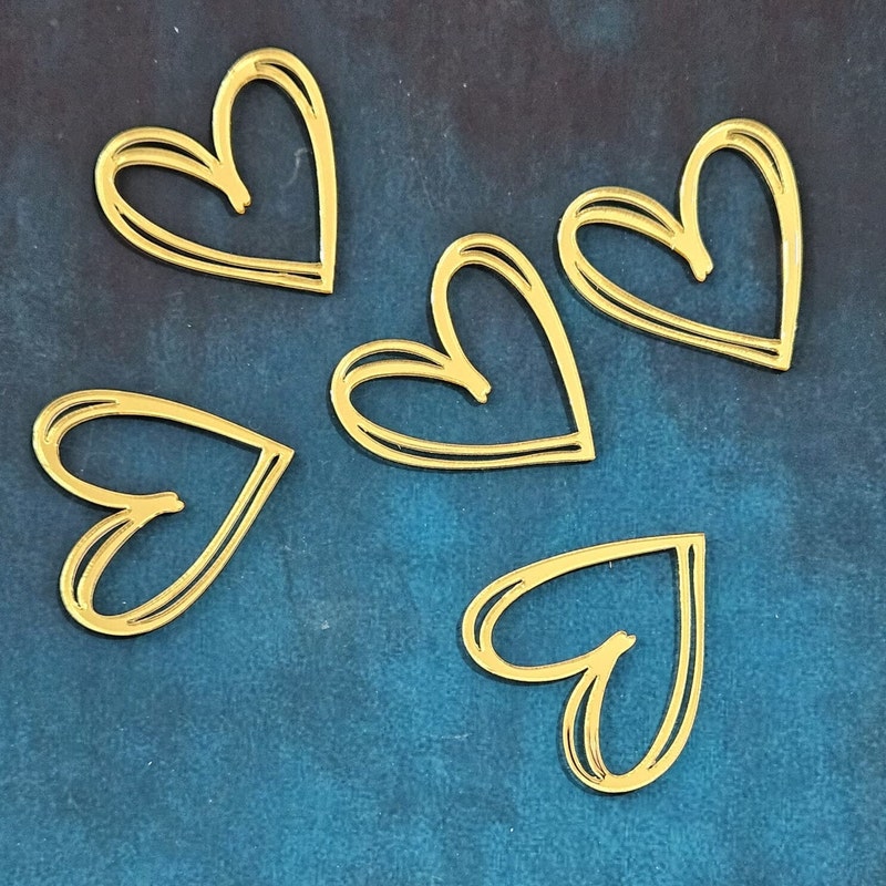 Heart Cake Topper - Etsy
