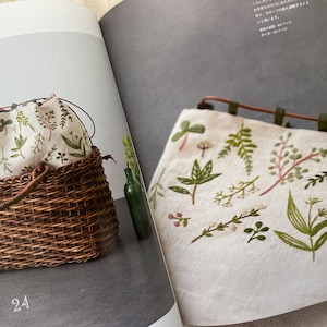 Botanical Embroidery - Japanese Craft Book - Etsy