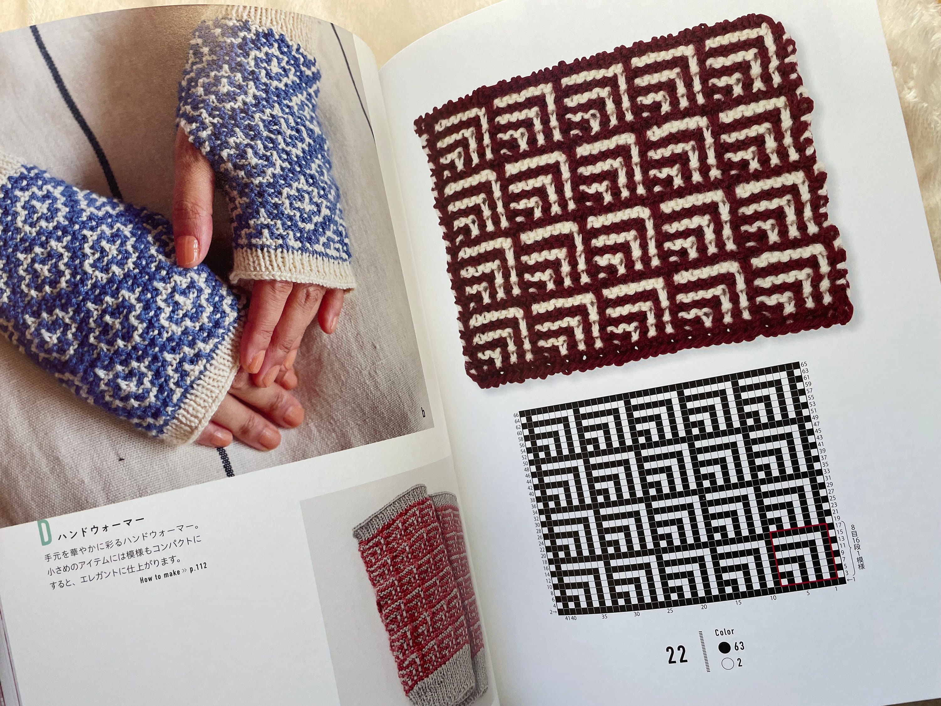 Bernd Kestler Mosaic Knitting - Japanese Craft Book - Etsy