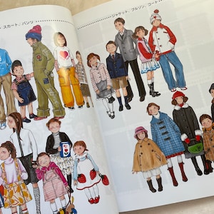 Children Clothes Bunka Fashion Series Garment Design Text Book 8 ...