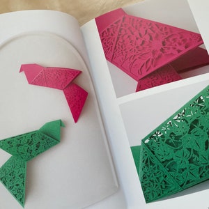 3D Paper Cutting Kirigami Arts Floral Designs - Japanese Craft Book - Etsy