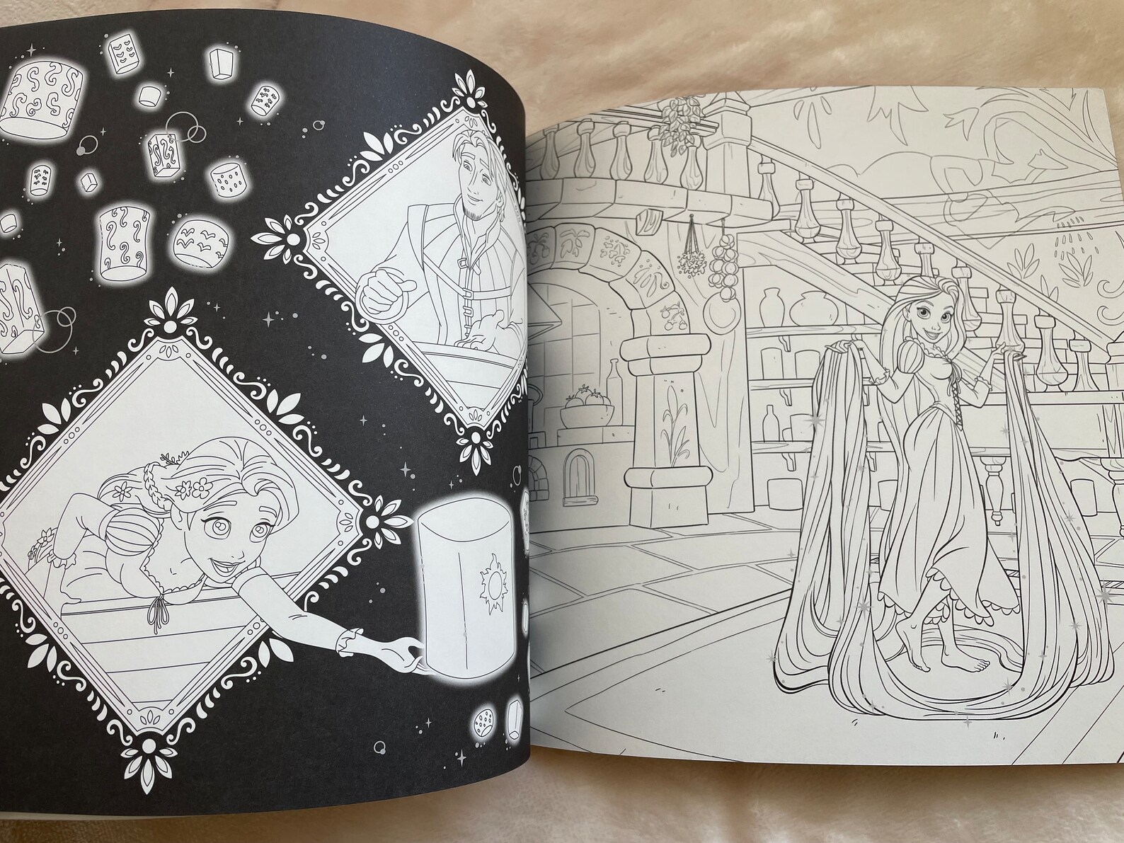 Disney's Shiny Coloring Lesson Book Japanese Coloring Book - Etsy