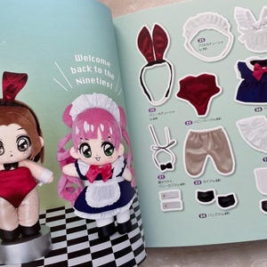 Wawa Doll and Her Outfits - Japanese Craft Book - Etsy