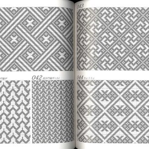 Traditional Kogin Embroidery Designs 118 Book Japanese Craft - Etsy