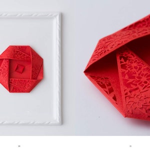 3D Paper Cutting Kirigami Arts Floral Designs Japanese Craft - Etsy