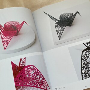 3D Paper Cutting Kirigami Arts Floral Designs - Japanese Craft Book - Etsy