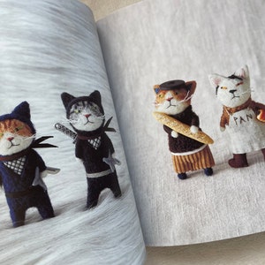 FELT Wool Small Cat - Japanese Craft Book - Etsy