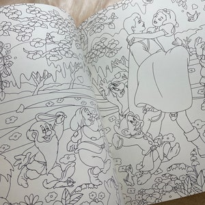 Disney's Coloring Book Japanese Coloring Book - Etsy