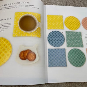 Colorful and Cute Sashiko Embroidery Cloths and Small Items by ...