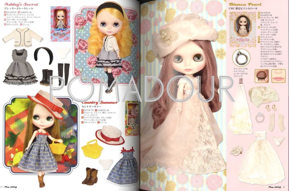 Blythe Collection Guide Book Legacy Continues - Japanese Book - Etsy