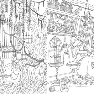 Eriy's Romantic Country Coloring Book Second Tale - Etsy