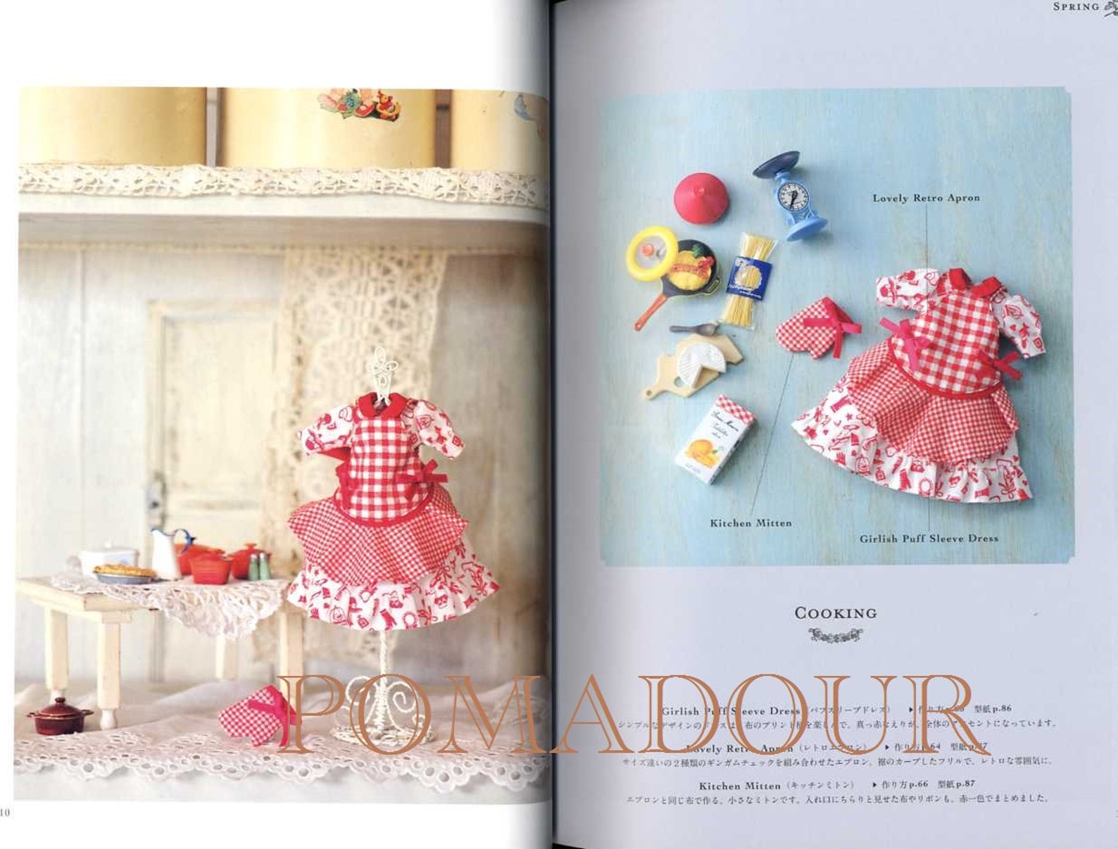 Doll Outfit Style Japanese Craft Book - Etsy