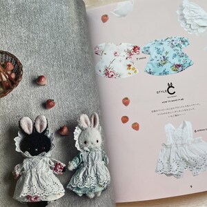 DRESS up Stuffed Animal Rabbits - Japanese Craft Book - Etsy