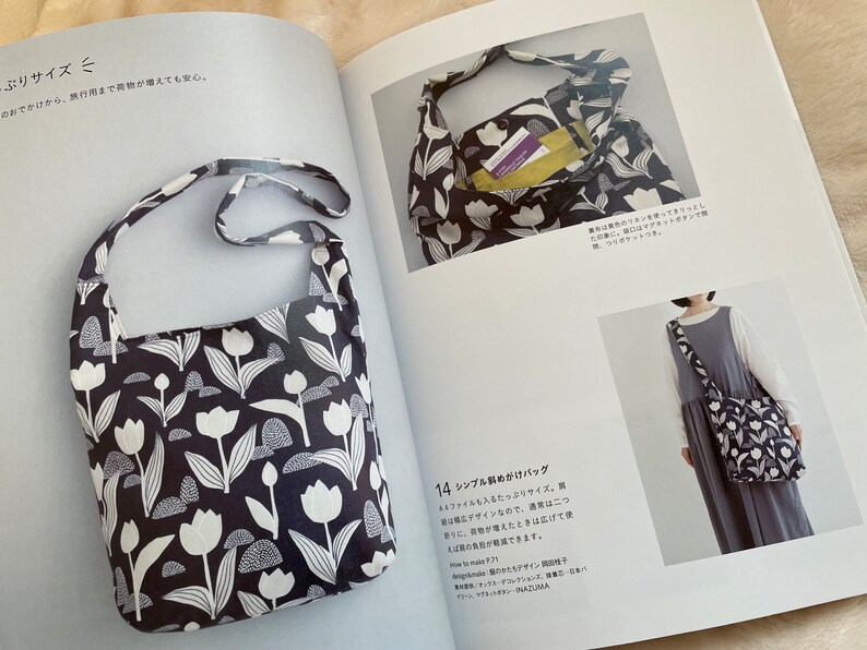 Crossbody Bags and Backpacks - Japanese Craft Book - Etsy