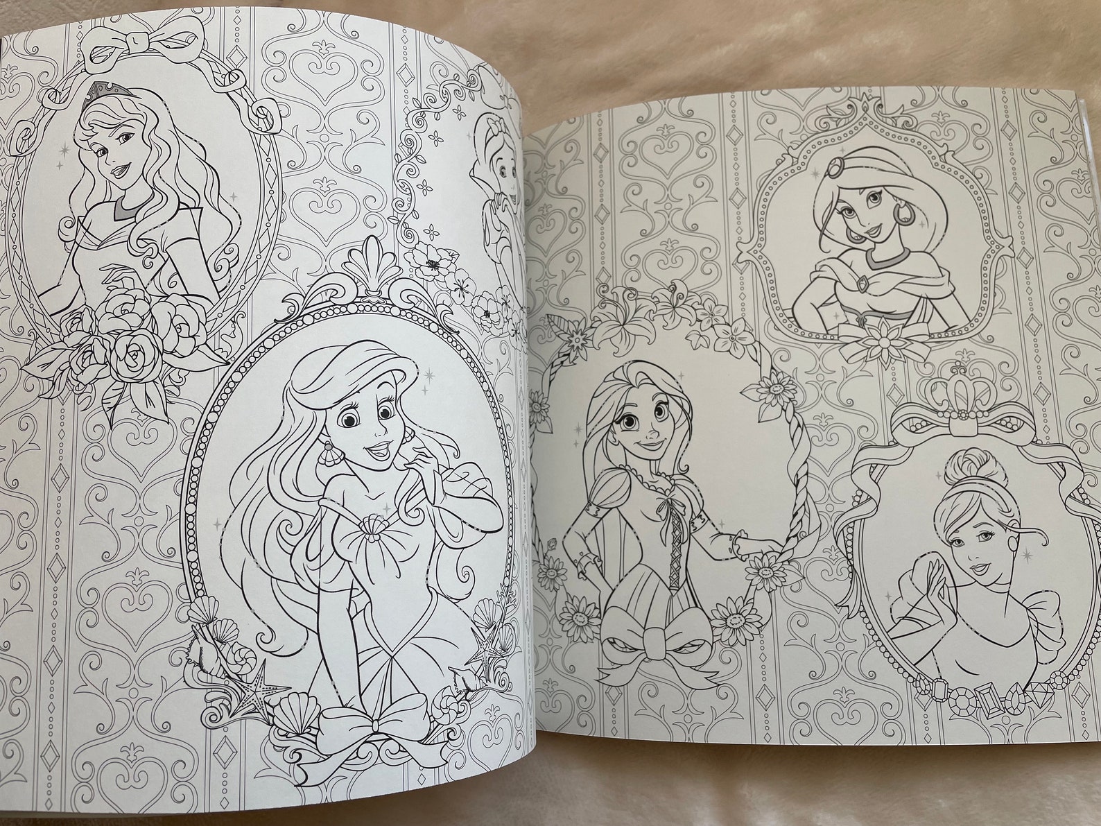 Disney's Shiny Coloring Lesson Book Japanese Coloring Book - Etsy